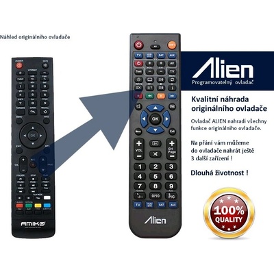 Diaľkový ovládač Alien Amiko Mini HD od 11,8 € - Heureka.sk