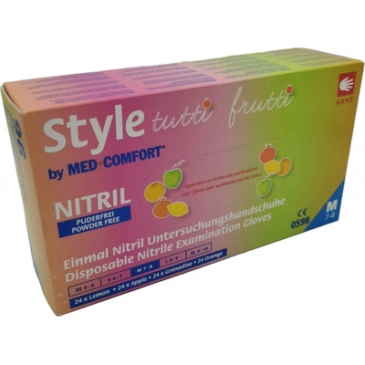 AMPri STYLE nitrilové nepudrované TUTTI-FRUTTI 96 ks - Heureka.cz