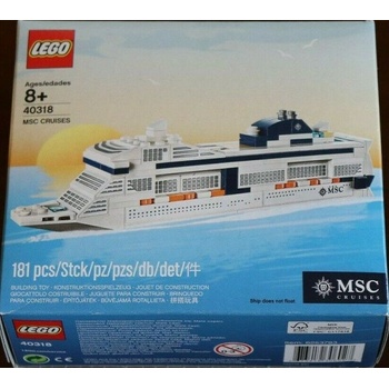 LEGO® Ferries 40318 MSC Cruises - Heureka.cz