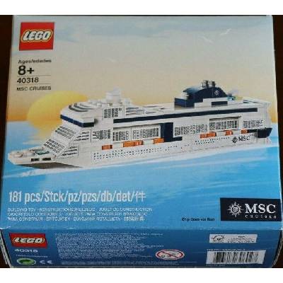 LEGO® Ferries 40318 MSC Cruises - Heureka.cz