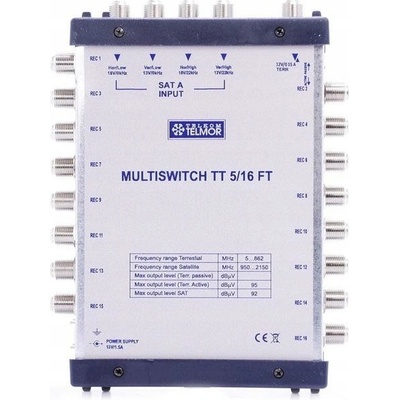Multiswitch TT 5/16 Telmor - Terminál - Heureka.sk