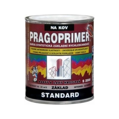 Pragoprimer Standard S2000 základní barva na kov 600 ml 0100 bílá od 185 Kč - Heureka.cz