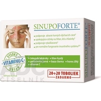 Urocont SINUPO Forte 20 kapsúl - Heureka.sk