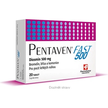 Suisse Pentaven Fast 500 20 tablet - Heureka.cz