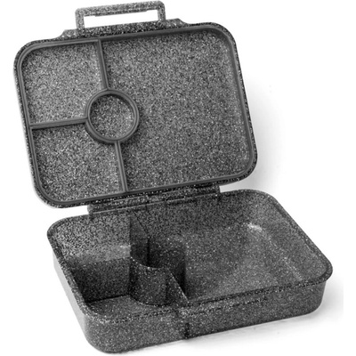Lekkabox svačinový box 4 sekce Glamour Black - Heureka.cz
