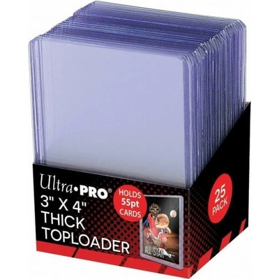 Ultra Pro 3X4 Thick Toploader 55pt obaly 25ks od 169 Kč - Heureka.cz