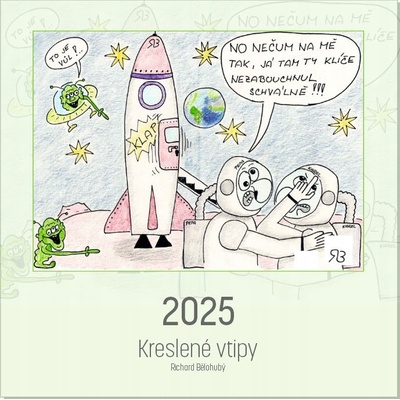 Nástěnný Kreslené vtipy 30x30 cm 14 listů 2025 - Heureka.cz