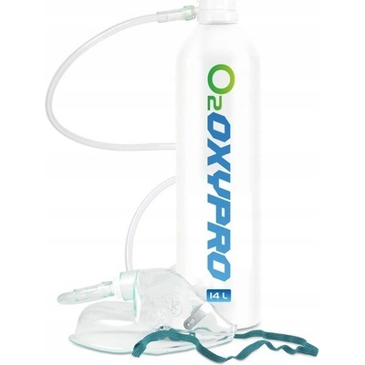 O2 Oxypro Inhalační kyslík 14 litrů + maska - Heureka.cz