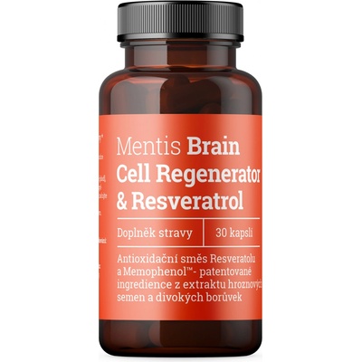 Mentis Brain Cell Regenerator & Resveratrol 30 kapslí od 449 Kč ...