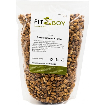Fitboy Fazole barevná Pinto 1 kg od 64 Kč - Heureka.cz