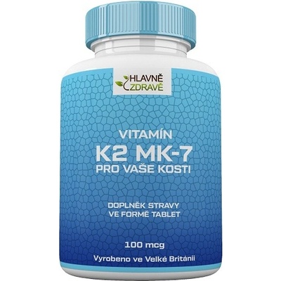 Hlavnězdravě Vitamín K2 MK-7 100 mcg 120 tablet od 399 Kč - Heureka.cz