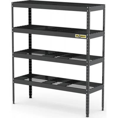 Drabest Regál RMK4 180 x 180 x 60 cm 4 police - Heureka.cz