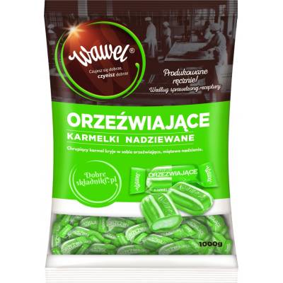 Wawel Karamelky Mátové osvěžující plněné 1kg od 174 Kč - Heureka.cz