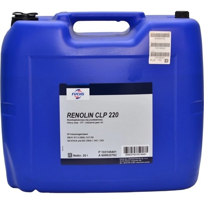 Fuchs Renolin CLP 220 20 l od 2 491 Kč - Heureka.cz