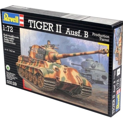 Revell Model Kit Plastic tank 03129 Tiger II Ausf. B 1:72 od 250 Kč ...