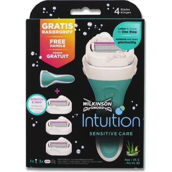 Wilkinson Sword Intuition Sensitive Care + 3 ks hlavic od 237 Kč ...
