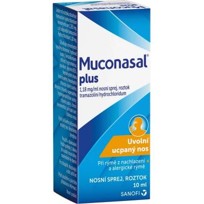 MUCONASAL PLUS NAS 1,18MG/ML NAS SPR SOL 1X10ML od 91 Kč - Heureka.cz