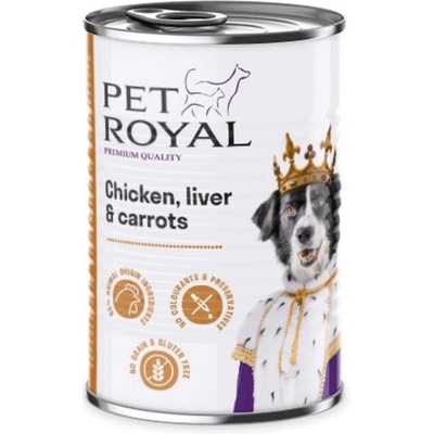 Pet Royal Adult kura pečeň a mrkva 400 g od 2,2 € - Heureka.sk