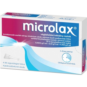Microlax sol.rec.4 x 5 ml - Heureka.sk