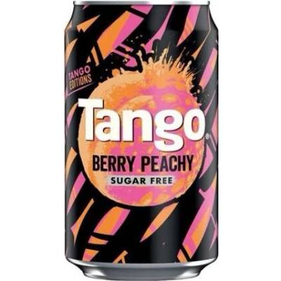 Tango sycený nápoj s příchutí bobulových plodů a broskve 330 ml ...