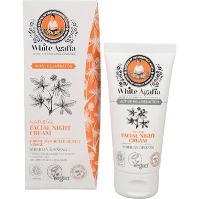 Babushka Agafia White Agafia Active Rejuvenation přírodní noční pleťový ...
