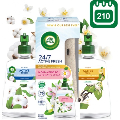Air Wick Active Fresh difuzér 3 x 228 ml od 24,6 € - Heureka.sk