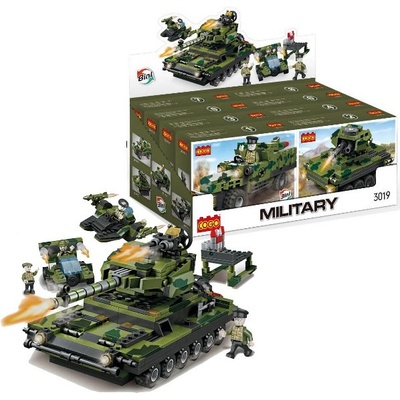 COGO Armádní bojový tank 9v1 844 ks - Heureka.cz