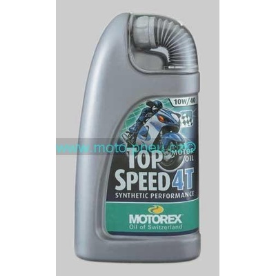 Motorex Top Speed 4T 15W-50 4 l od 56,3 € - Heureka.sk