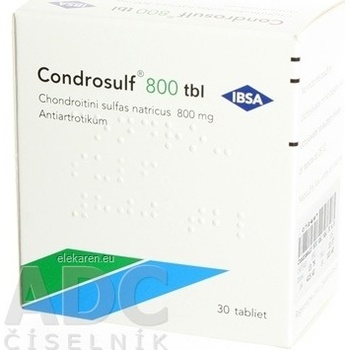 Condrosulf 800 mg gra.30 x 800 mg od 13,43 € - Heureka.sk