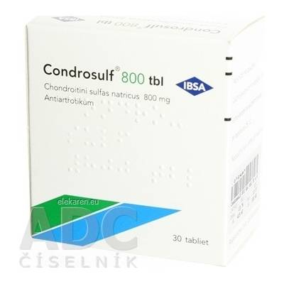 Condrosulf 800 mg gra.30 x 800 mg od 13,43 € - Heureka.sk
