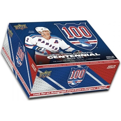 Upper Deck 2025-2026 New York Rangers Centennial Box Set od 47,16 ...