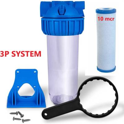 King Filters Filtr KING 3P 10" s vložkou aktivní uhlí - 10 mcr - Heureka.cz