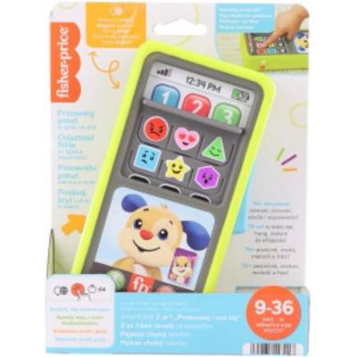 Popron.cz Fisher-price Pejskův chytrý telefon CZ/SK/EN/HU/PL HNL43 od ...