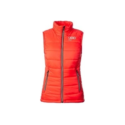 O'Style dámská zateplená prošívaná vesta Audi Vest Woman červená ...