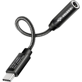 Veles-X Hi-Res DAC audio adapter – Realtek Chip 384 kHz / 32 bit, USB-C ...
