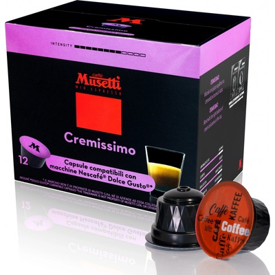 Musetti Cremissimo do Dolce Gusto 12 ks od 139 Kč - Heureka.cz