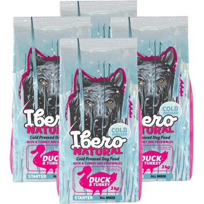 Ibero Cold Press Dog Starter/Puppy Duck 4 x 3 kg - Heureka.sk