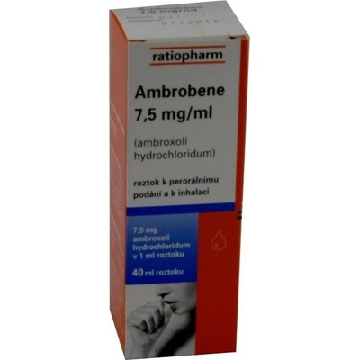 AMBROBENE 7,5MG/ML POR SOL 40ML od 63 Kč - Heureka.cz