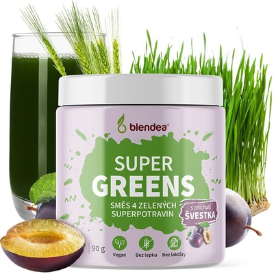 Blendea Supergreens Švestka BIO 90 g od 499 Kč - Heureka.cz