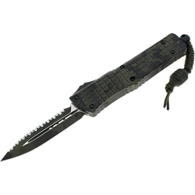 MICROTECH Combat Troodon D/E Frag OD Camo Full Serrated 142-3FROCS od ...