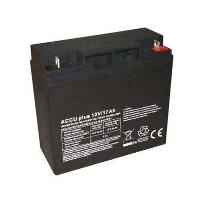 AccuPlus Akumulátor 12V / 17Ah - ACCU plus DEEP - bezúdržbový olověný ...