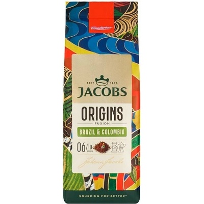 Jacobs Origins Fusion Brazil & Colombia mletá 200 g od 7,99 € - Heureka.sk