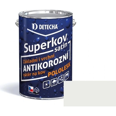 Detecha SuperKov Satin RAL 9003 pololesk 20kg bílý od 4 720 Kč - Heureka.cz