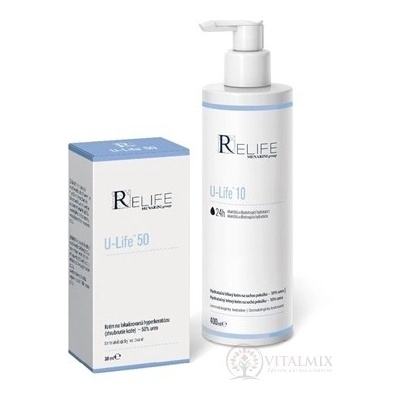 Relife U-Life 10 krém 400 ml + U-Life 50 krém 30 ml dárková sada ...
