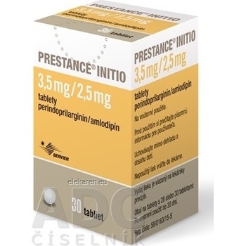 Prestance Initio 3,5 mg/2,5 mg tbl. 3 x 30 x 3,5 mg/2,5 mg od 18,84 ...