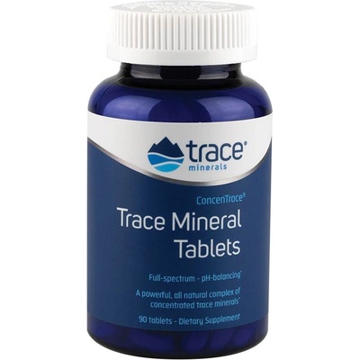 Trace Minerals Minerálne tablety ConcenTrace Trace Mineral Tablets 90 ...