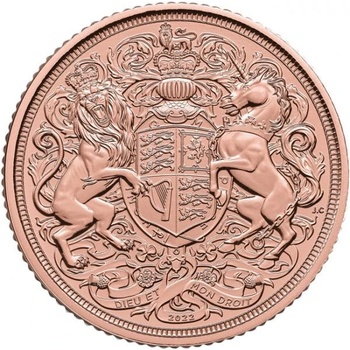 The Royal Mint Zlatá mince 1/2 Libry Sovereign Memorial 2022 3,66 g od ...