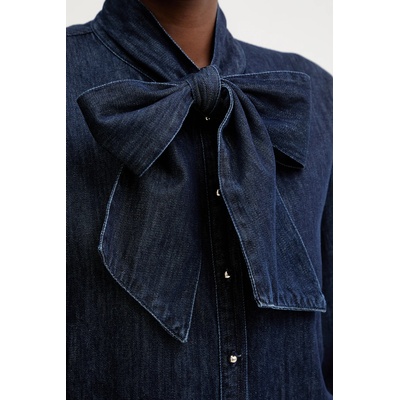 Morgan Дънкова риза Morgan (CICK) от 55,17 € (107,90 лв.) Блузи Morgan ...