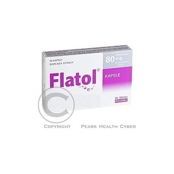 Dr. Müller Flatol 80 mg 50 kapslí od 68 Kč - Heureka.cz