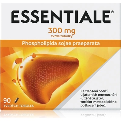 ESSENTIALE 300MG CPS DUR 90 od 377 Kč - Heureka.cz